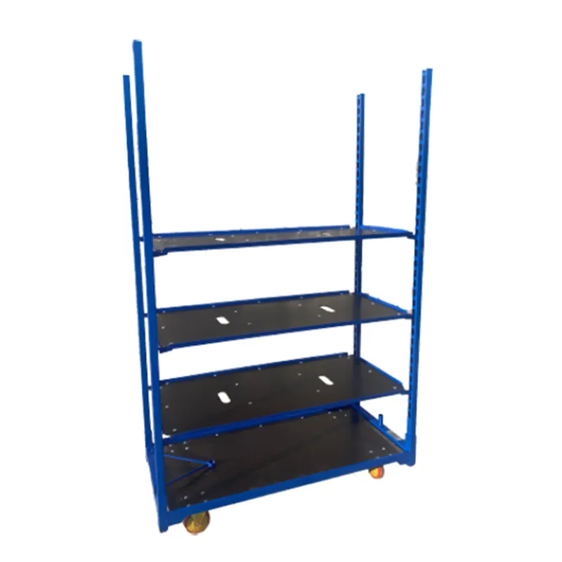 Danish Trolley Shelves for Efficient Plant Display and Transport