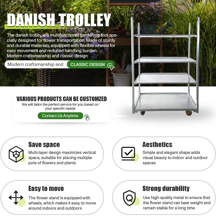 Plant Transport Trolley – Durable and Efficient Cart for Plant and ...